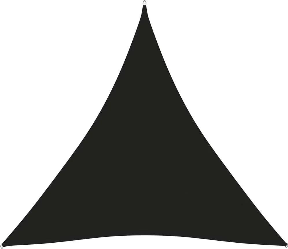 vidaXL Stínící plachta oxfordská látka trojúhelníková 5x5x5 m [135455] Barva: Bílá