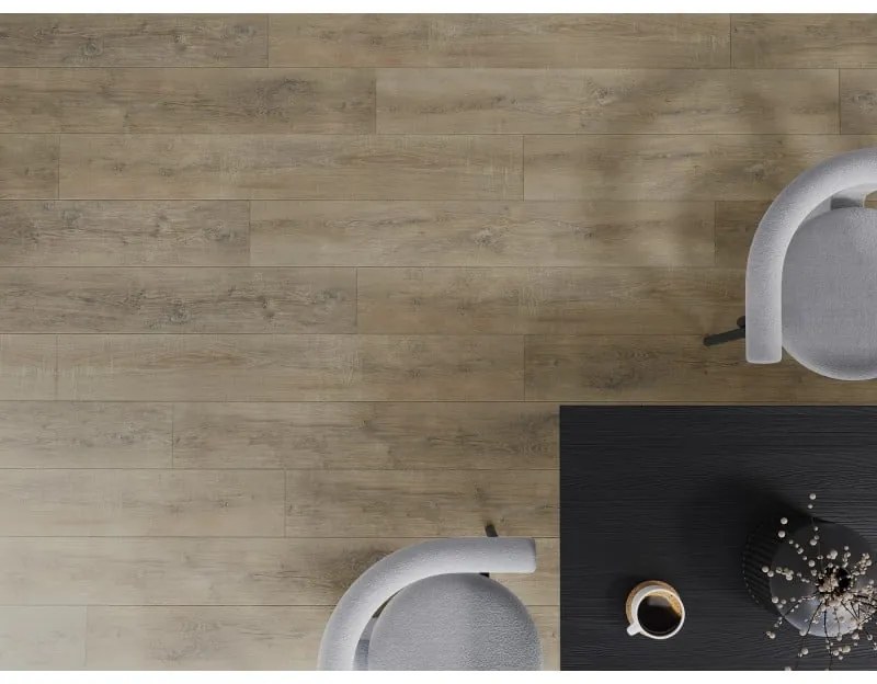 Mexen Casa Grande, vinylová podlaha 1240x182 mm SPC 6,5 mm, IXPE 1,5 mm, 4stranná V-drážka, dub, F1014-1240-182-505-4V1-01