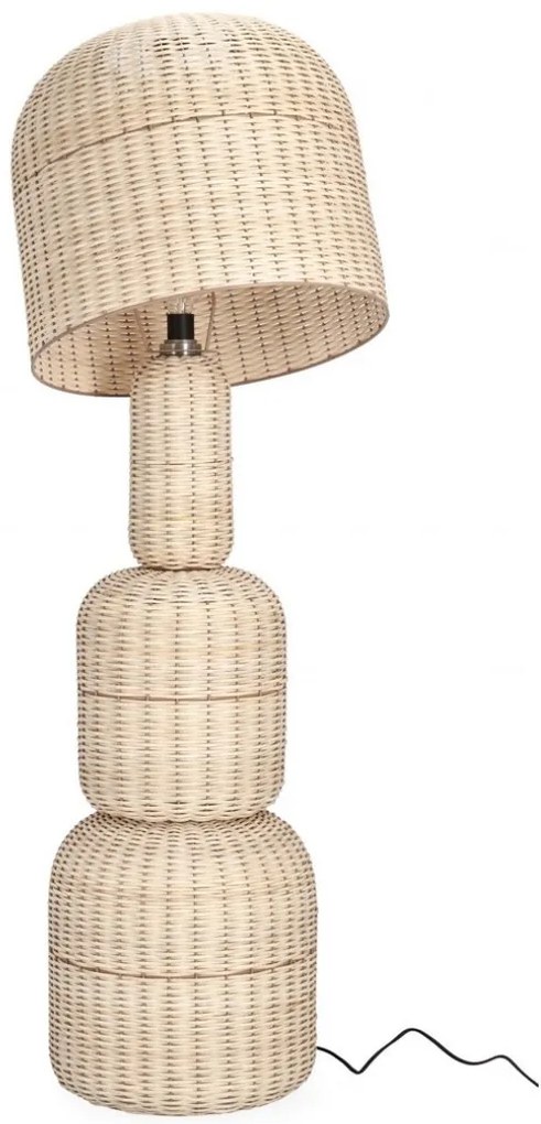 BIZZOTTO Ratanová podlahová lampa SIKKIM 0828153