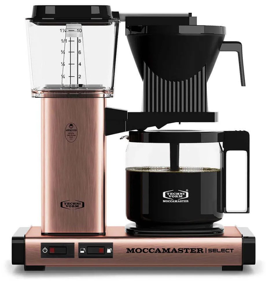 Moccamaster KBG 741 SELECT Technivorm - měděný / copper