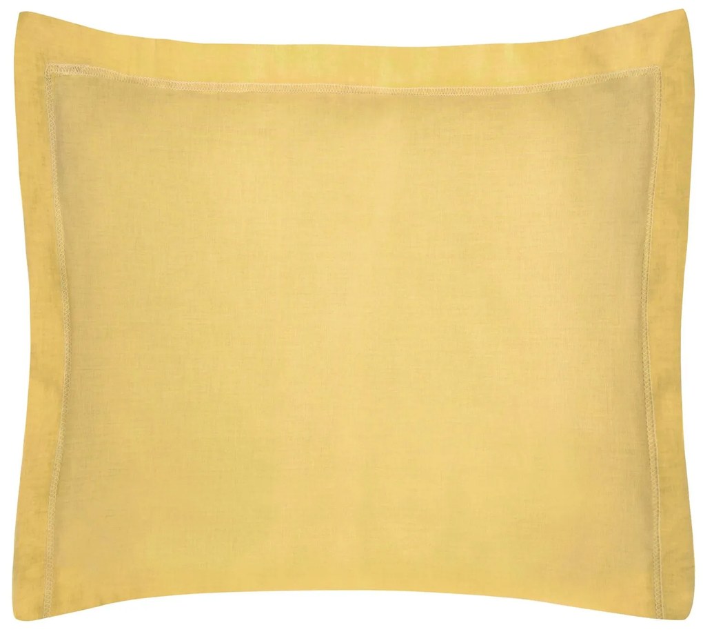SATÉNOVY POVLAK NA POLŠTÁŘ NOVA COLOUR 70X80 CM HOŘČICOVÁ