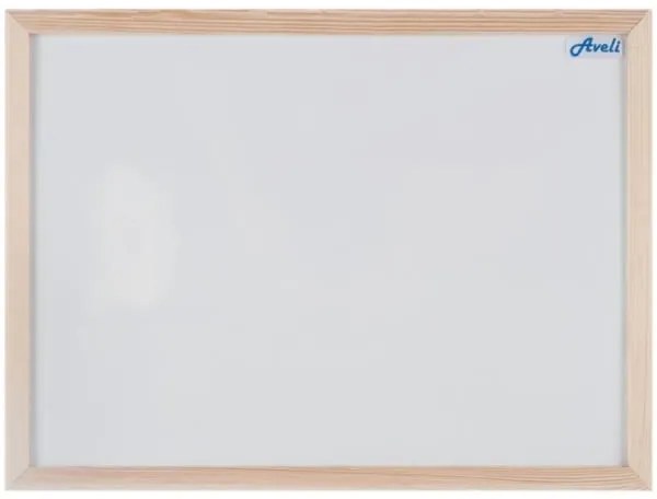 Magnetická tabule AVELI v dřevěném rámu 90x120 cm