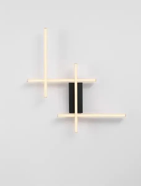 Designové nastěnné svítidlo Apecho Zlatá