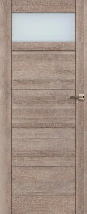 Interiérové dveře vasco doors BRAGA model 2 Průchozí rozměr: 70 x 197 cm, Orientace dveří: Levé dveře, Dekor: Buk jasmínový