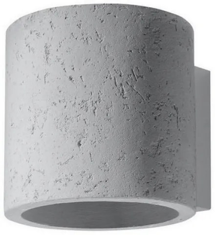 Nástěnné svítidlo SOLLUX Orbis G9 1x40W bez zdroje SL.0486 beton