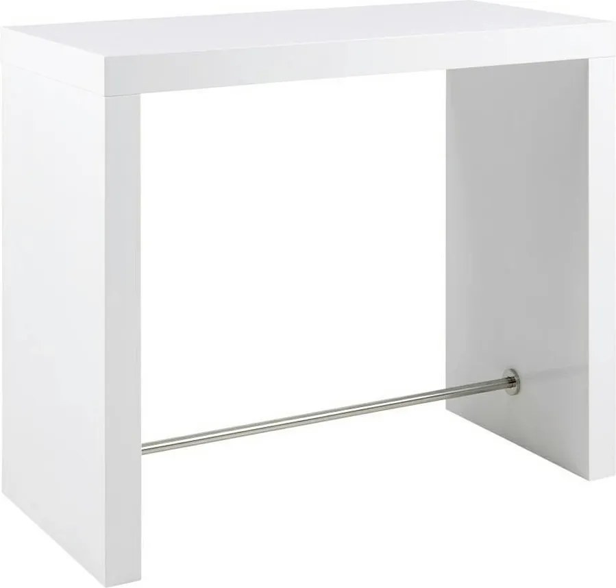 XXXLutz JÍDELNÍ STŮL, vysoce lesklá bílá, 130/60/105 cm MID.YOU - Online Only jídelní stoly - 001769019301