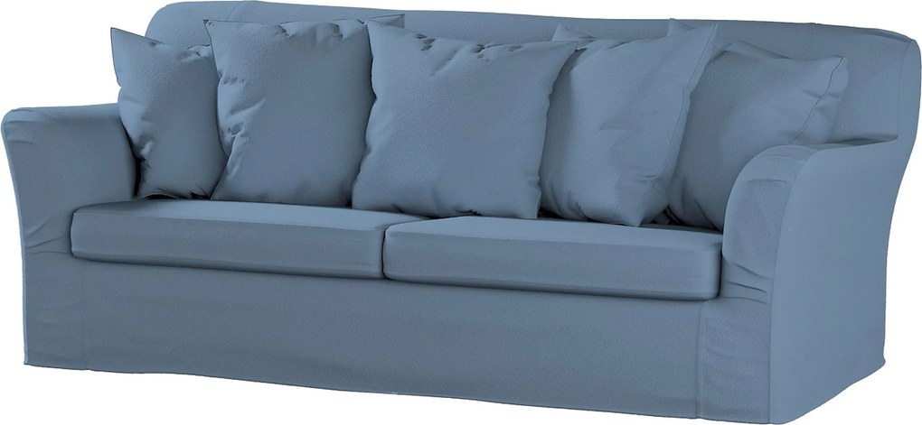 Potah na pohovku IKEA Tomelilla rozkládací barva modrá látka pletený vzor