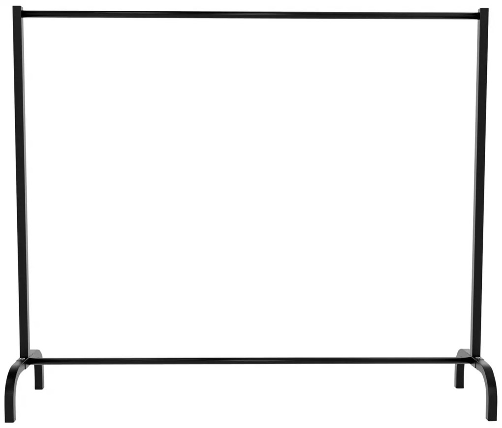 Stojan na oblečení Lara 150x38x120 - Černá