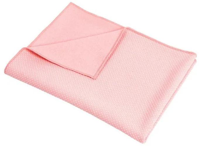YOGA Antislip ručník P2I 170x60 cm - růžová