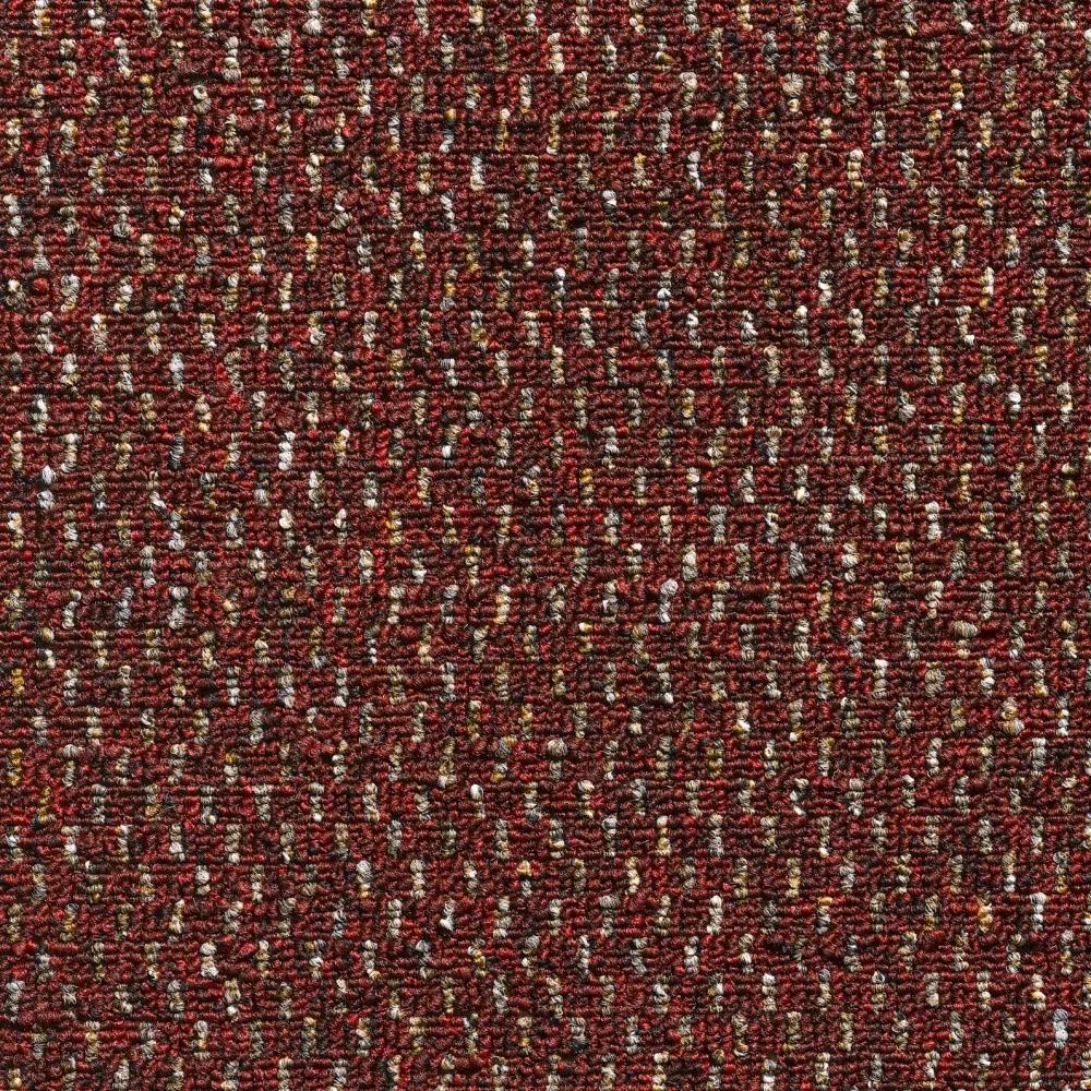 Zátěžový koberec Ruby 2159 - červený - 4m