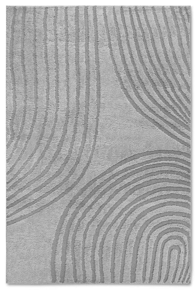 Šedý koberec 120x170 cm Pigment Light Grey – Elle Decoration