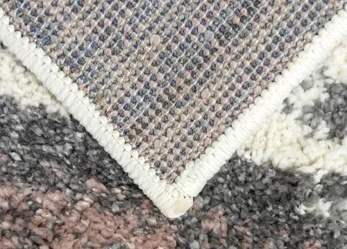 Koberce Breno Kusový koberec DOUX 2/IS2S, Růžová, Vícebarevné, 67 x 120 cm