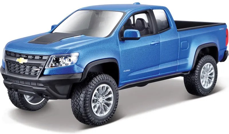 Maisto kit chevrolet colorado zr2 2017 1:27 tmavě modrá metalíza