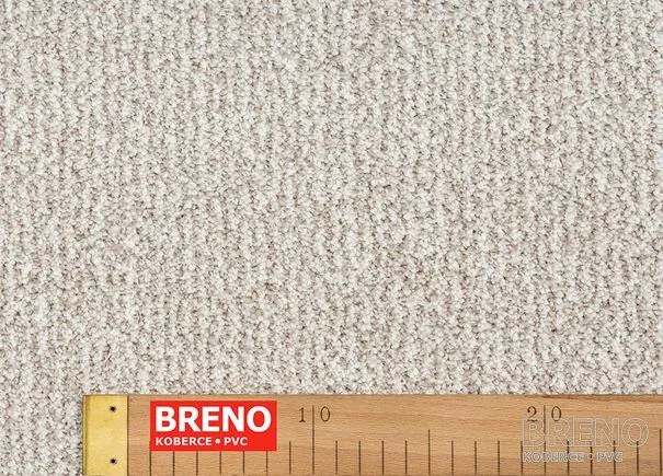 Breno Metrážový koberec ELEGANCE 10590 béžový, šíře 400 cm, Béžová