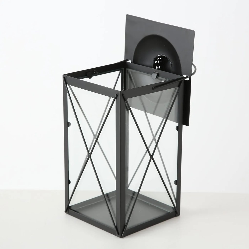 Kovová lucerna na svíčku FAROL, 30 cm