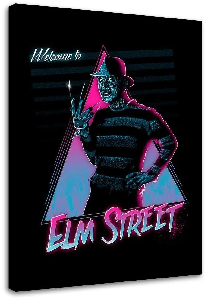 Gario Obraz na plátně Noční můra v Elm Street, Freddy Krueger - DDJVigo Rozměry: 40 x 60 cm