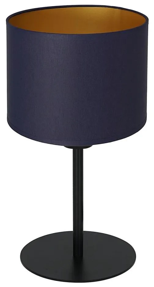 Stolní lampa ARDEN 1xE27/60W/230V pr. 18 cm fialová/zlatá