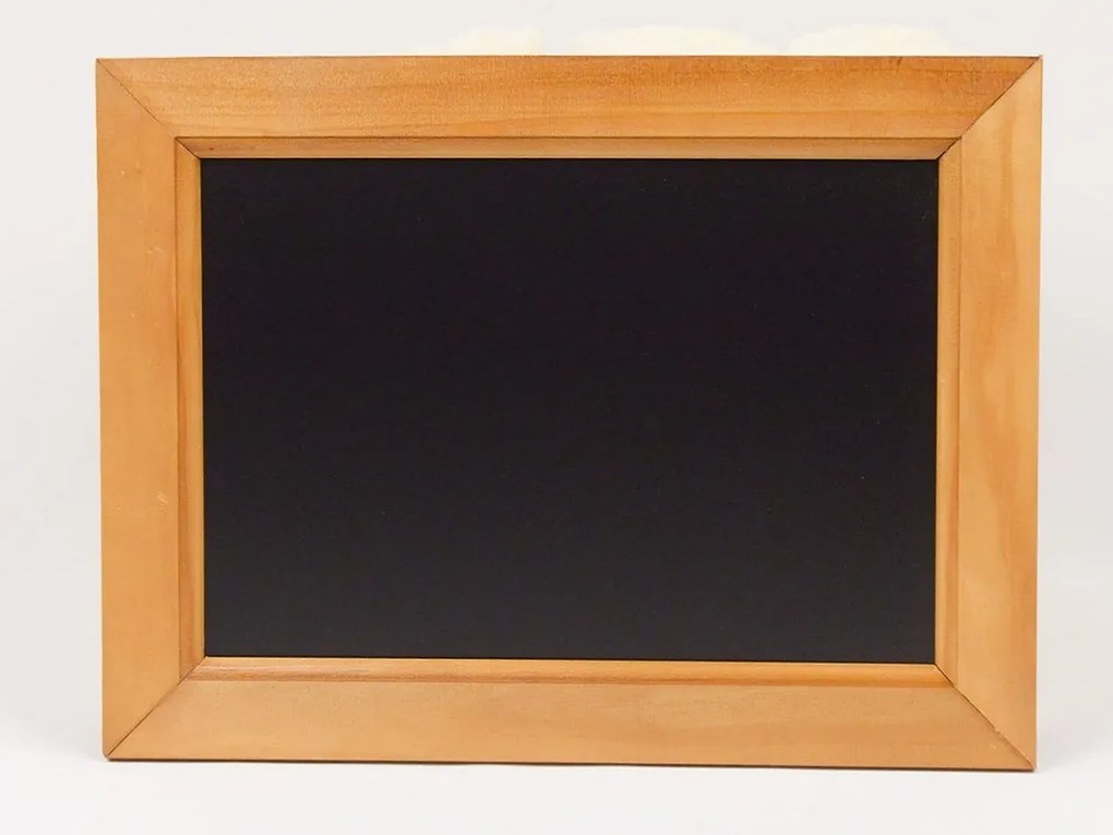 Hendi BV Nástěnná tabule černá křídová v dřevěném rámu Velikost: Malá (30 x 40 cm)