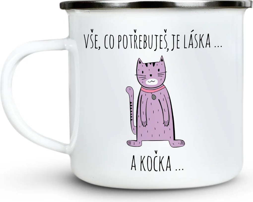 Ahome CZ Plecháček Láska a kočka