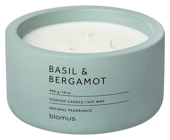 Vonná sojová svíčka doba hoření 25 h Fraga: Basil & Bergamot – Blomus