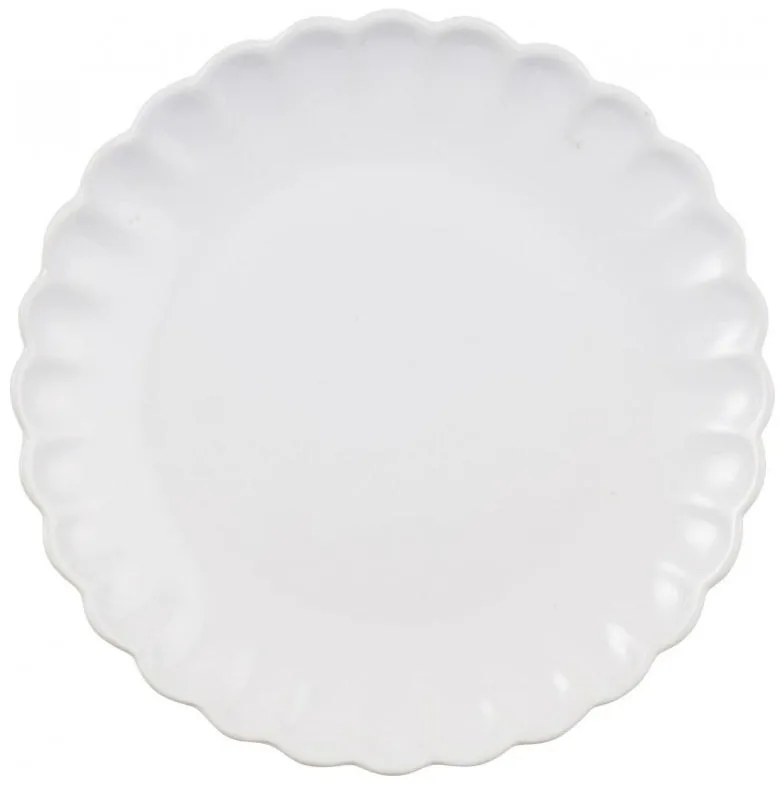 Ib Laursen - keramický talíř Mynte Pure White 20 cm