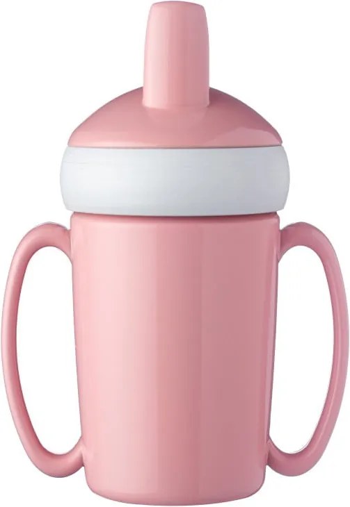 Růžová dětská lahev na vodu Rosti Mepal Trainer Mug, 200 ml