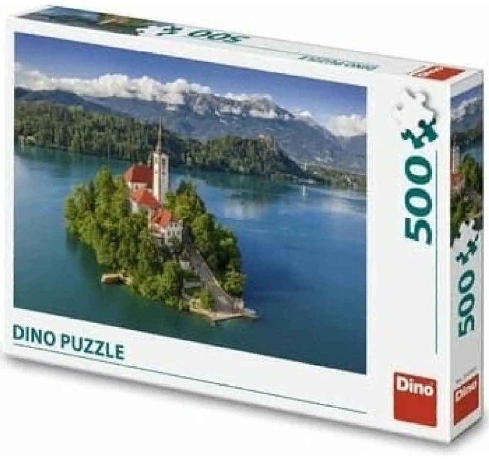 Dino Puzzle Jezero Bled 500 dílků