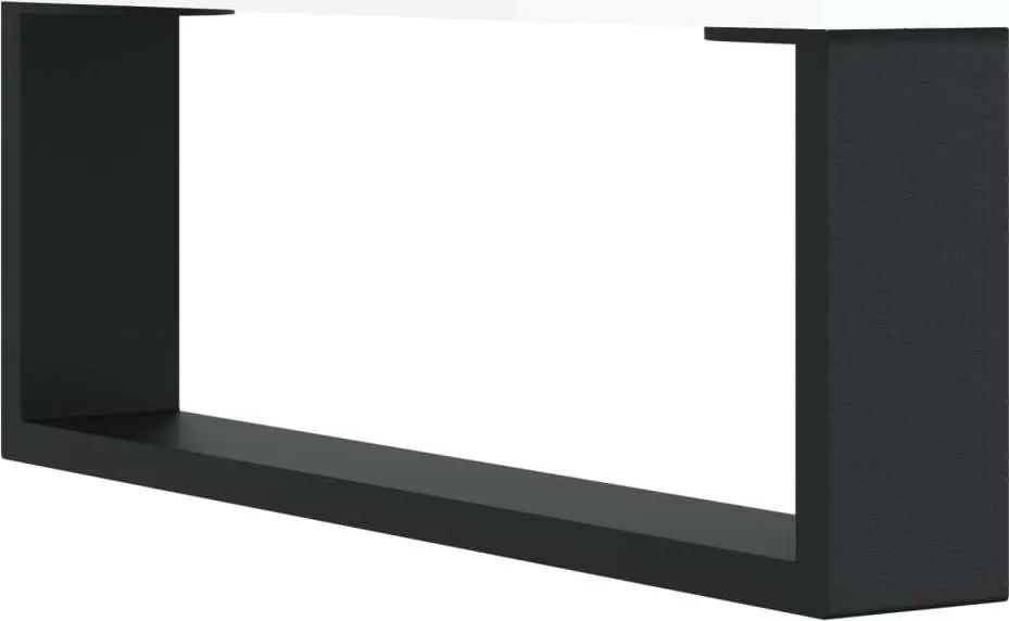 vidaXL Konferenční stolek 102x44,5x50 cm kompozitní dřevo [831006] Barva: Betonová šedá