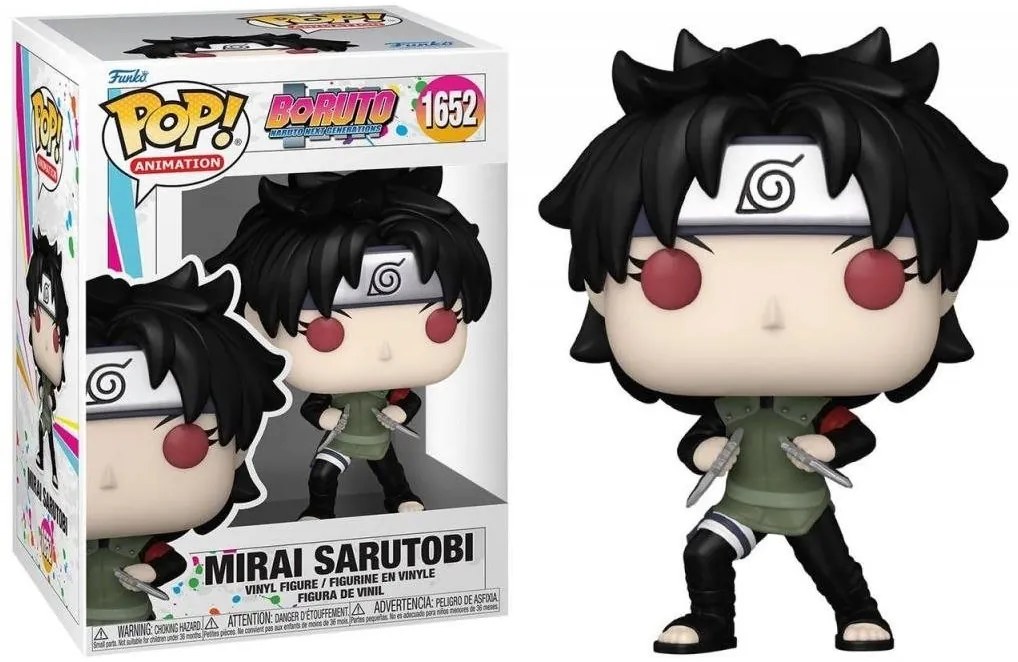 Funko pop! boruto naruto next generation mirai sarutobi 1652
