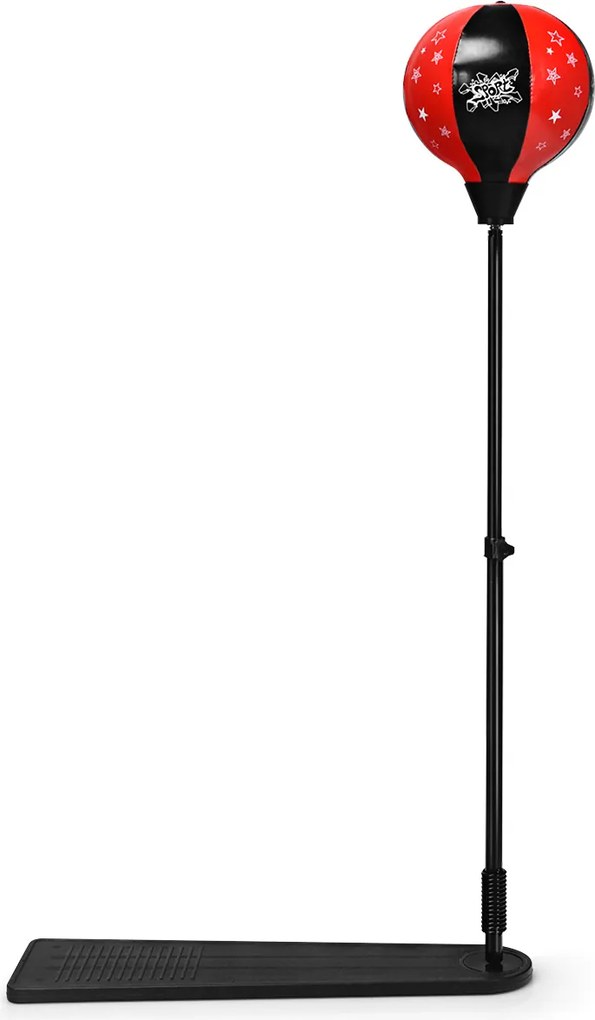 Costway Dětský boxovací míč 85-130 cm výškově nastavitelný boxerský míč boxerská