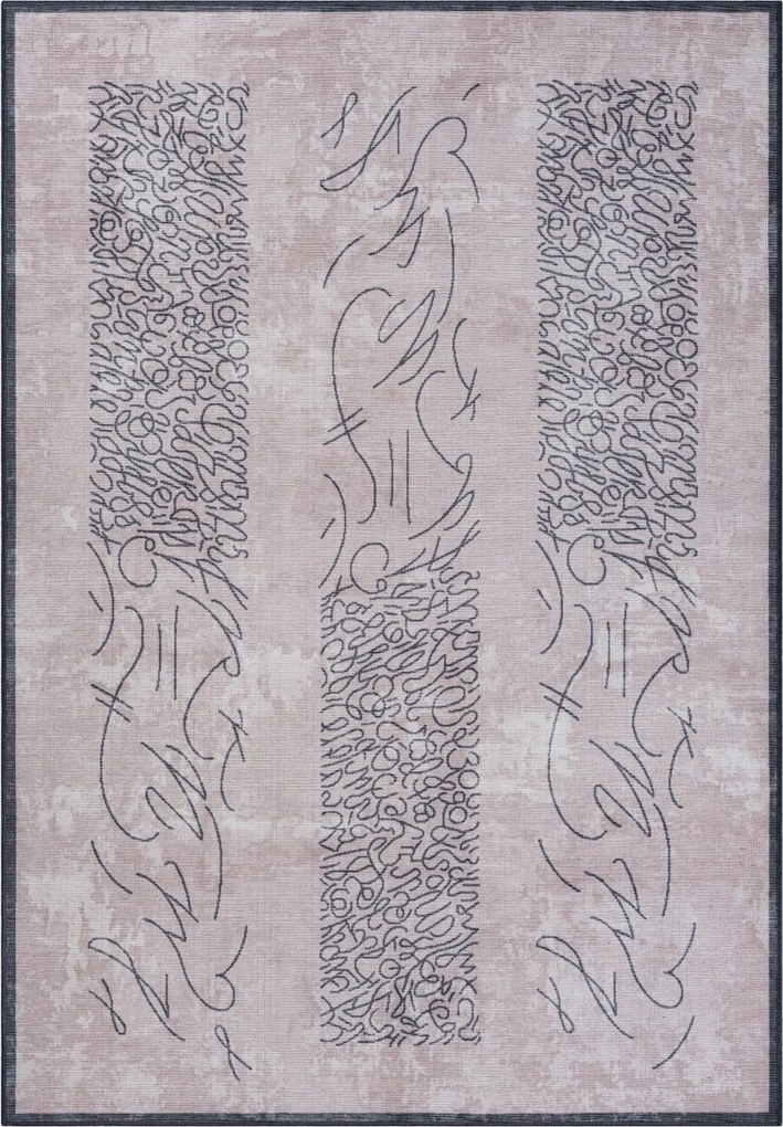 My Flair, Kusový koberec Lena II CA30025 grau – na ven i na doma, 160x230, šedá, chodba / předsíň