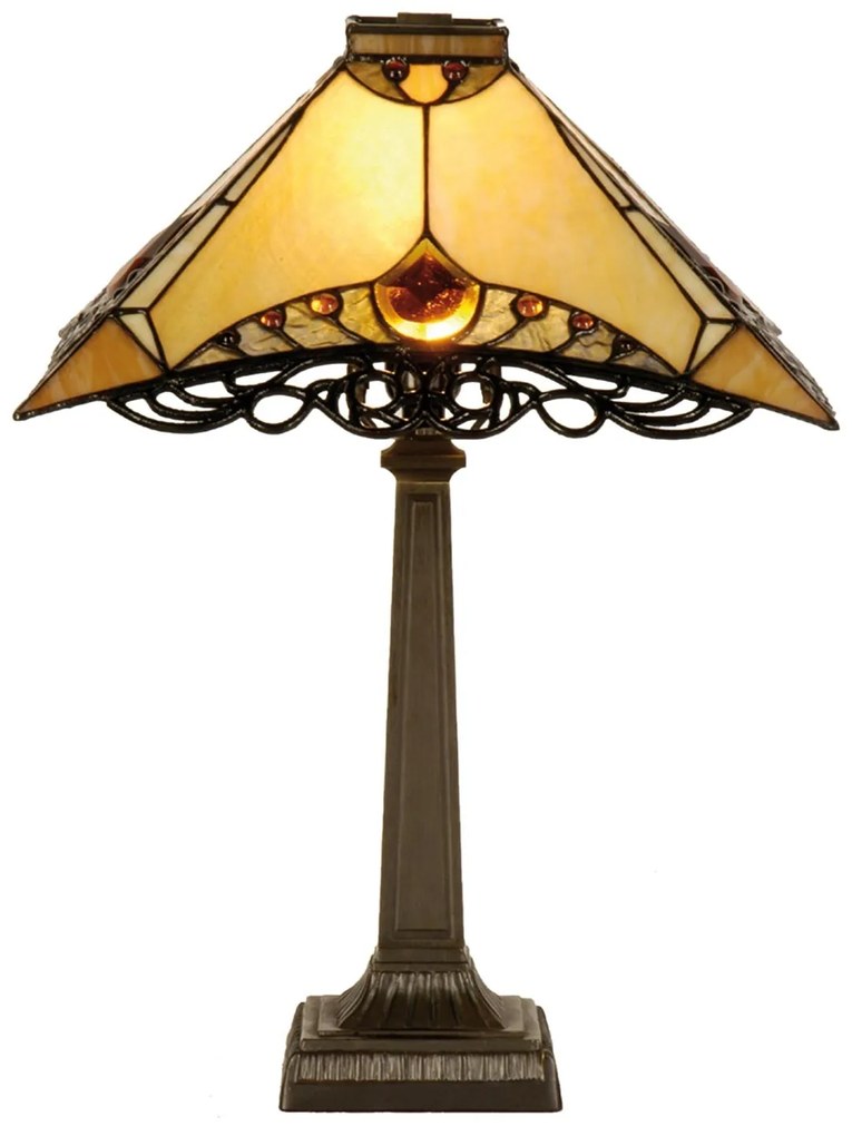 Stolní lampa Tiffany - Ø 50*49 cm 1x E14