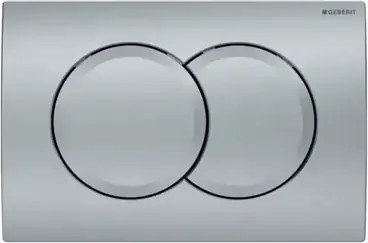 Geberit Delta01 - Ovládání splachování matný chrom