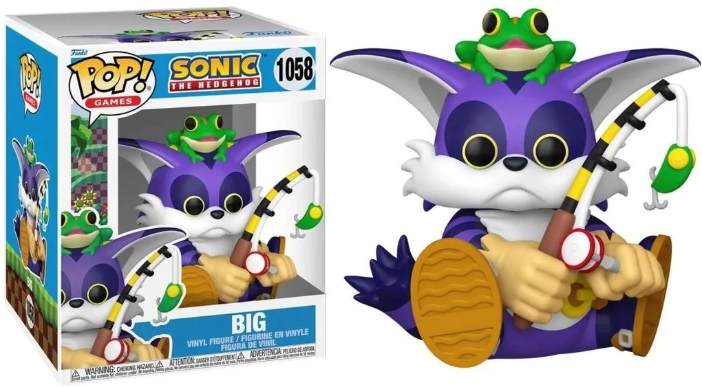 Funko pop! sonic the hedgehog big 1058