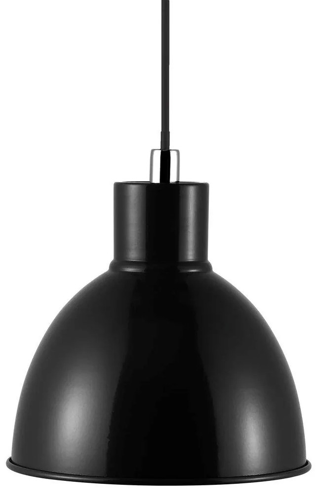 NOR 45833003 Závěsné svítidlo Pop 1x60W E27 černá - NORDLUX