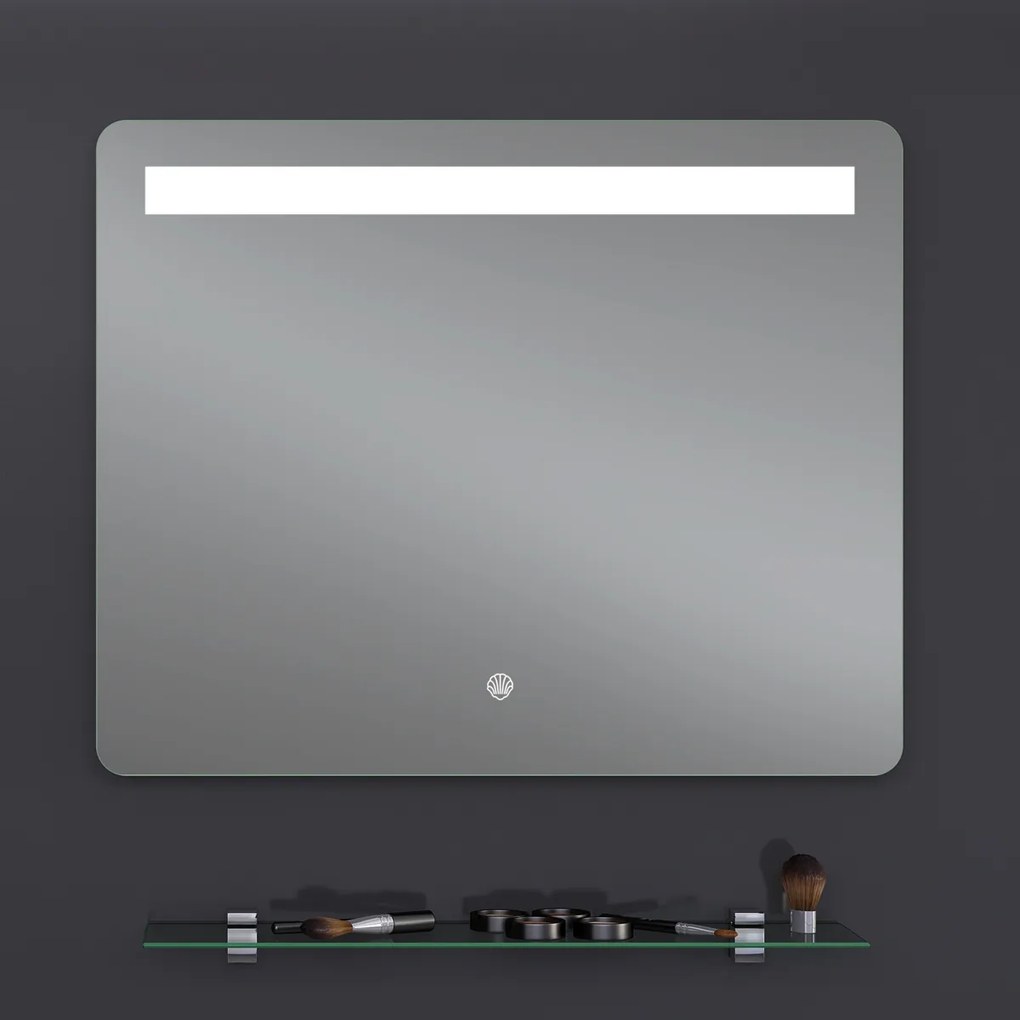 Lavedo Lava Rada 70x65 koupelnové zrcadlo s LED podsvícením
