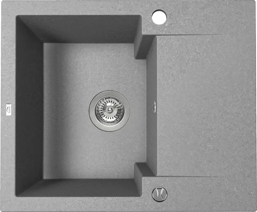 Kuchinox Chichi - granite sink - 1 miska s halfdrainer, LAV-SBH_513Y