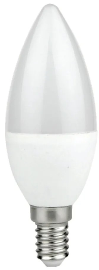 LED žárovka E14 studená 6500k 7w 600 lm svíčka