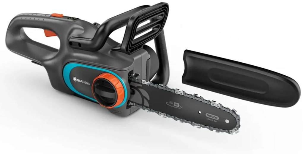 Gardena - 18V AKU řetězová pila PowerSaw 250/18V P4A, 25 cm, bez baterie a nabíječky 14790-55