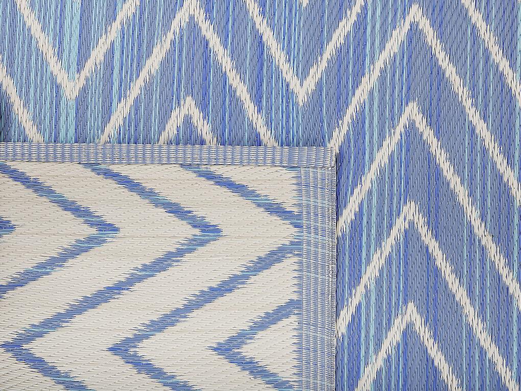 Venkovní koberec modrý 120x180 cm BALOTRA Beliani
