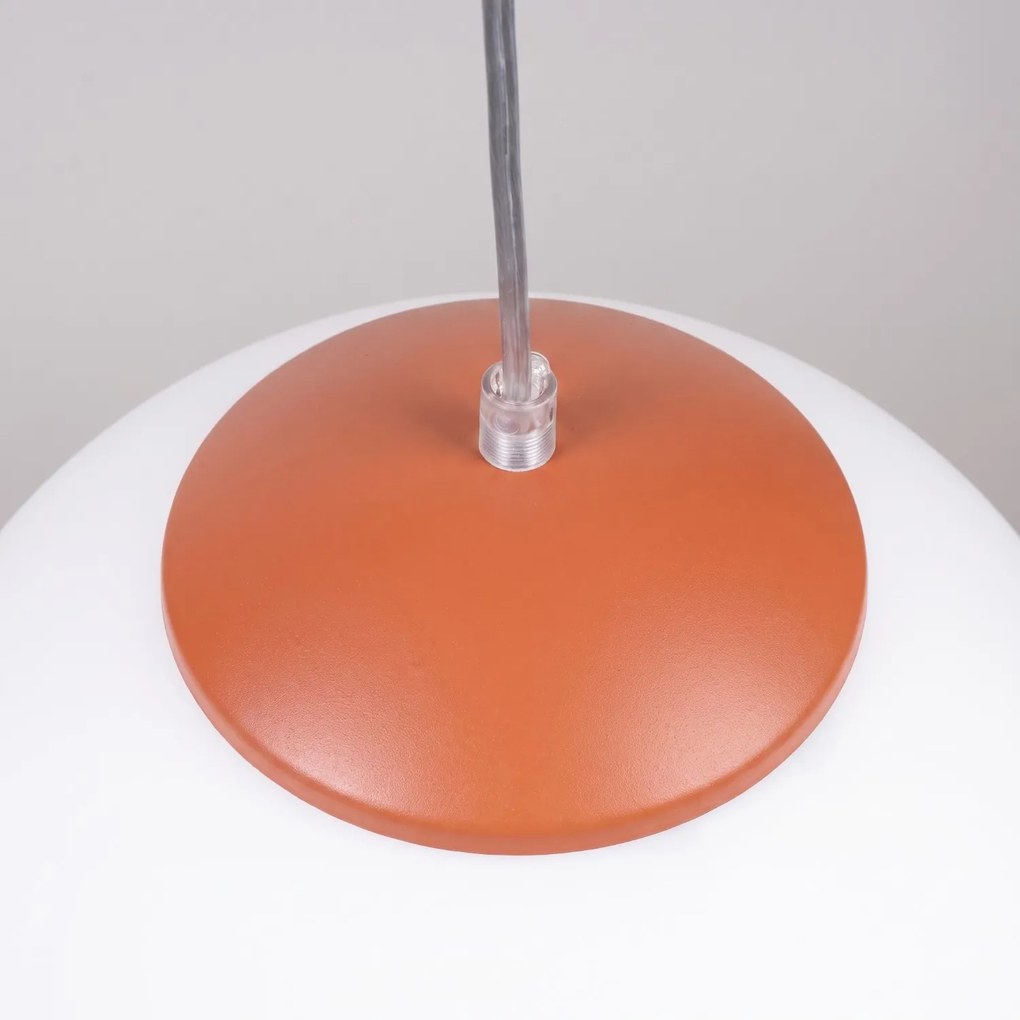Sollux Lighting Závěsné svítidlo UGO 40 okrově červené
