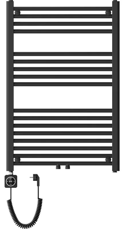 Mexen Mars, elektrické topné těleso 900x600 mm, 400 W, černá, W110-0900-600-6400-70