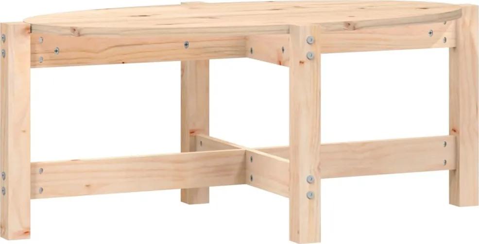vidaXL Konferenční stolek 87 x 48 x 35 cm masivní borové dřevo [822322] Barva: medová hnědá