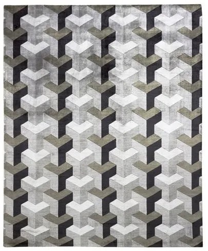 DESIGNERCARPETS designové koberce Verner Panton Vp Ypsilon Grey (hedvábí)