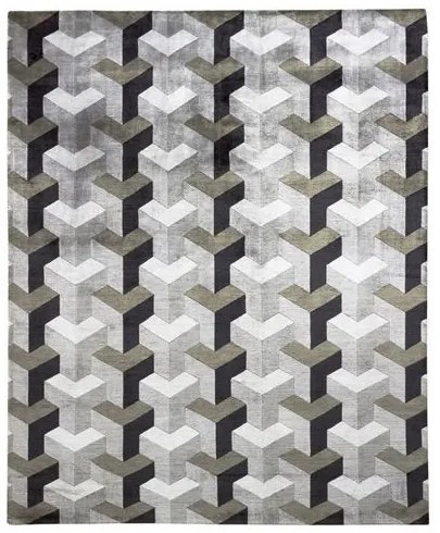 DESIGNERCARPETS koberce Verner Panton Vp Ypsilon Grey (vlna)