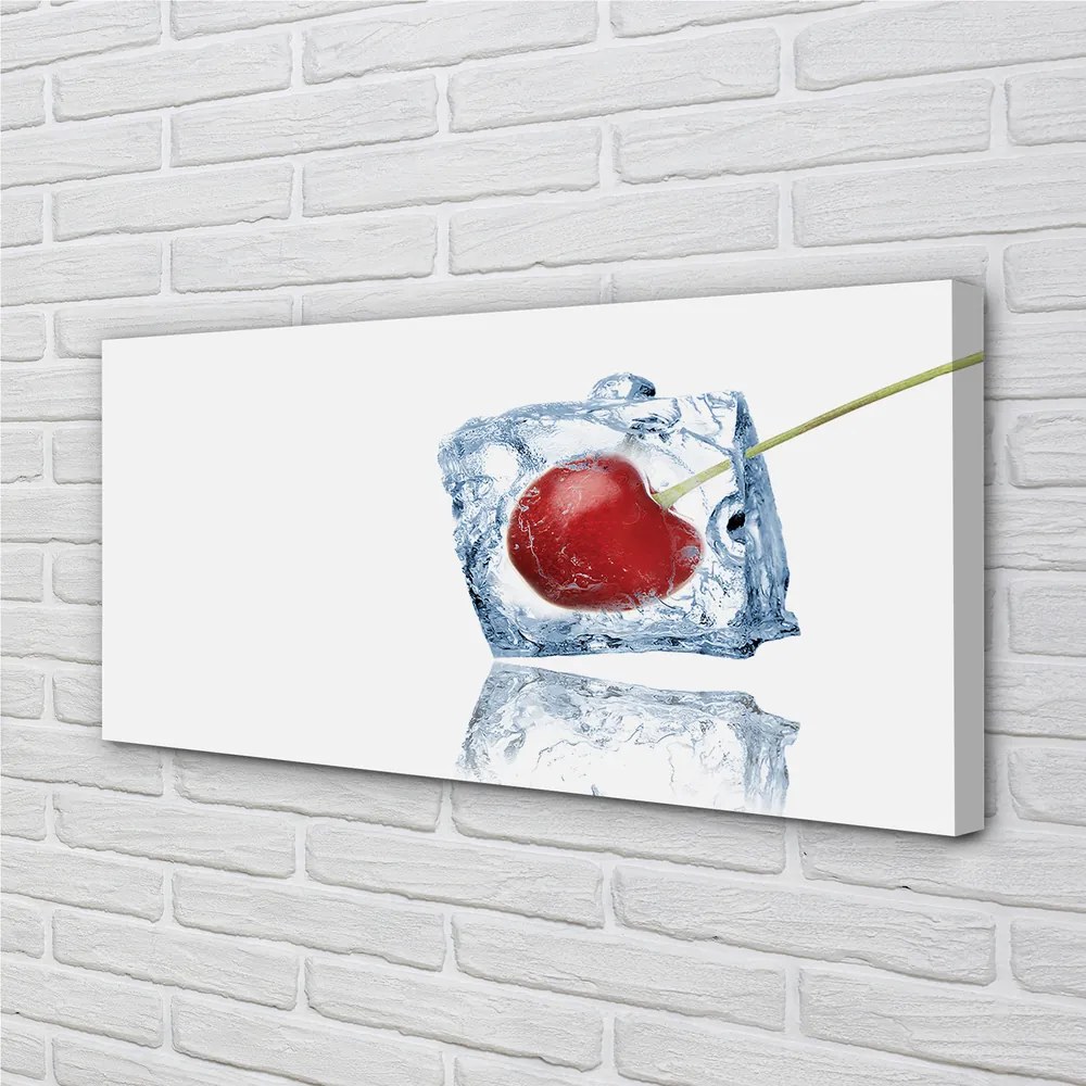Obrazy na plátně Kostka ledu cherry 140x70 cm