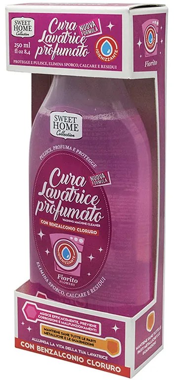 SUAREZ Company Sweet Home – tekutý čistič pračky Fiorito (Rozkvetlá louka), 250 ml