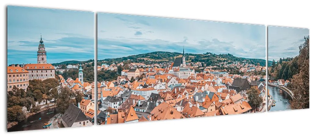 Obraz - Český Krumlov (170x50 cm)