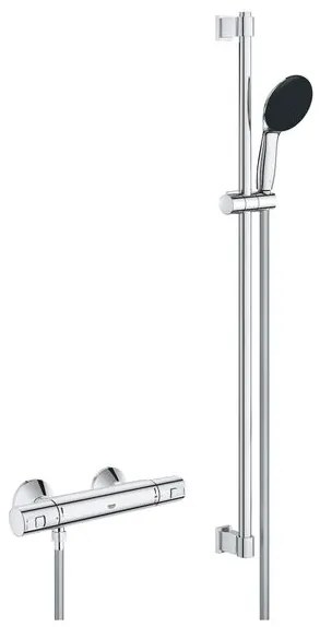 Grohe Precision Start Sprchový set s termostatickou baterií, chrom 34854001