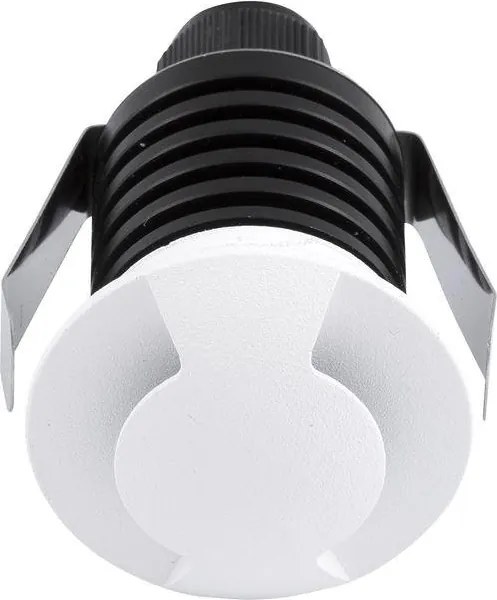 NV 8038801 Venkovní zapuštěné svítidlo do země BANG nikl satén hliník LED 1W 3000K IP67 100-240V 51st. vč. driveru - NOVA LUCE